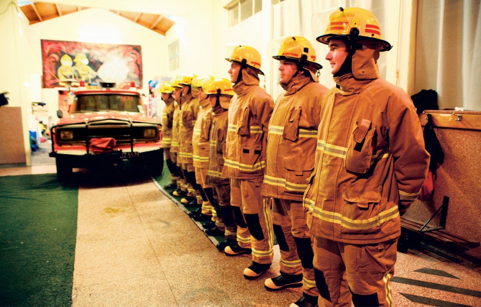 Volunteer firefighters | New Zealand Geographic